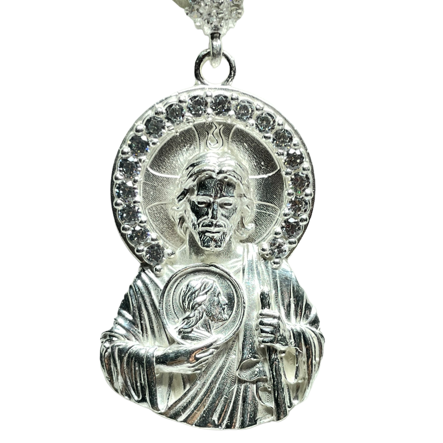 St Jude (925 Sterling Silver) – Rosarios Y Mas